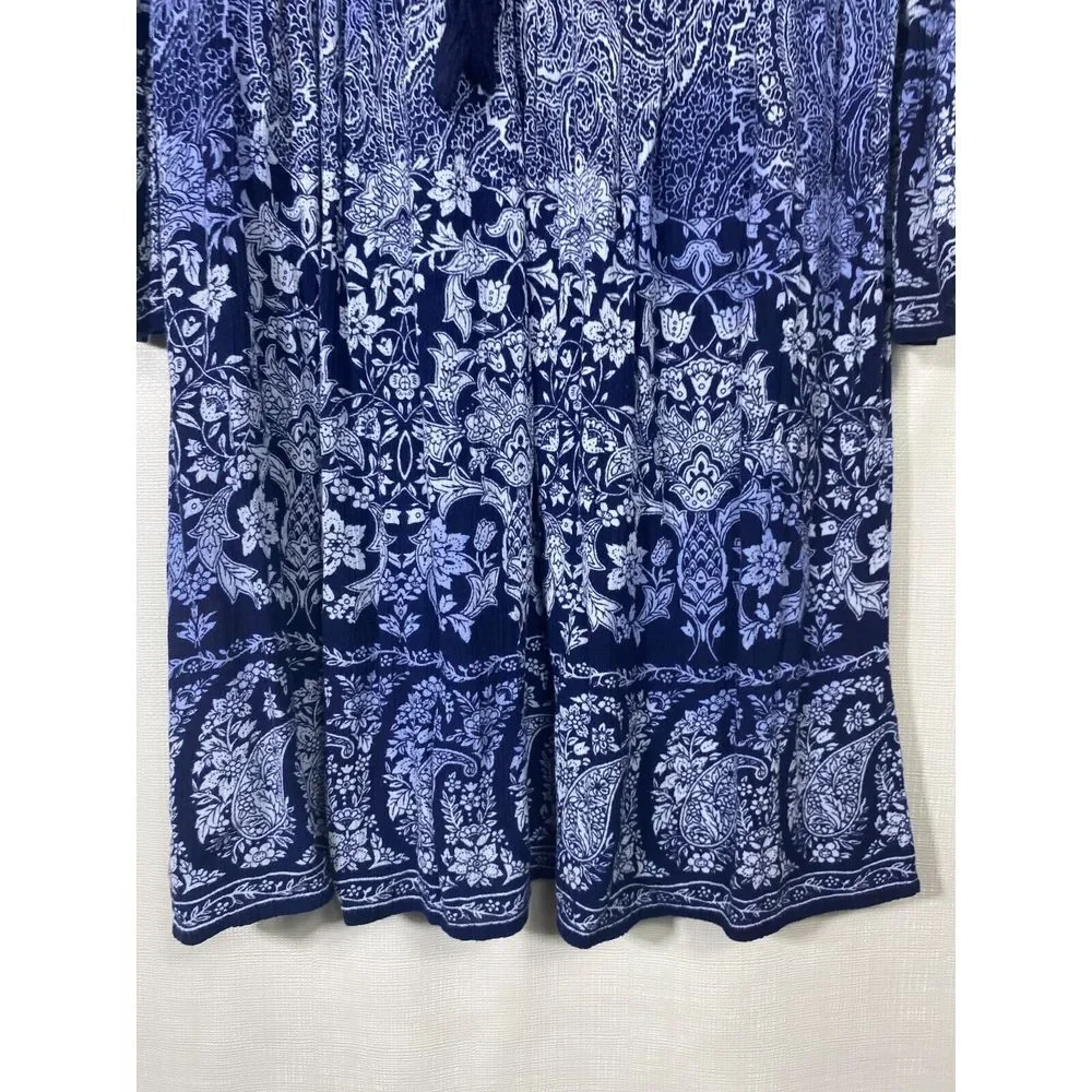 Patrons of Peace | Dresses | Patrons Of Peace Boho Floral Cold Shoulder ...